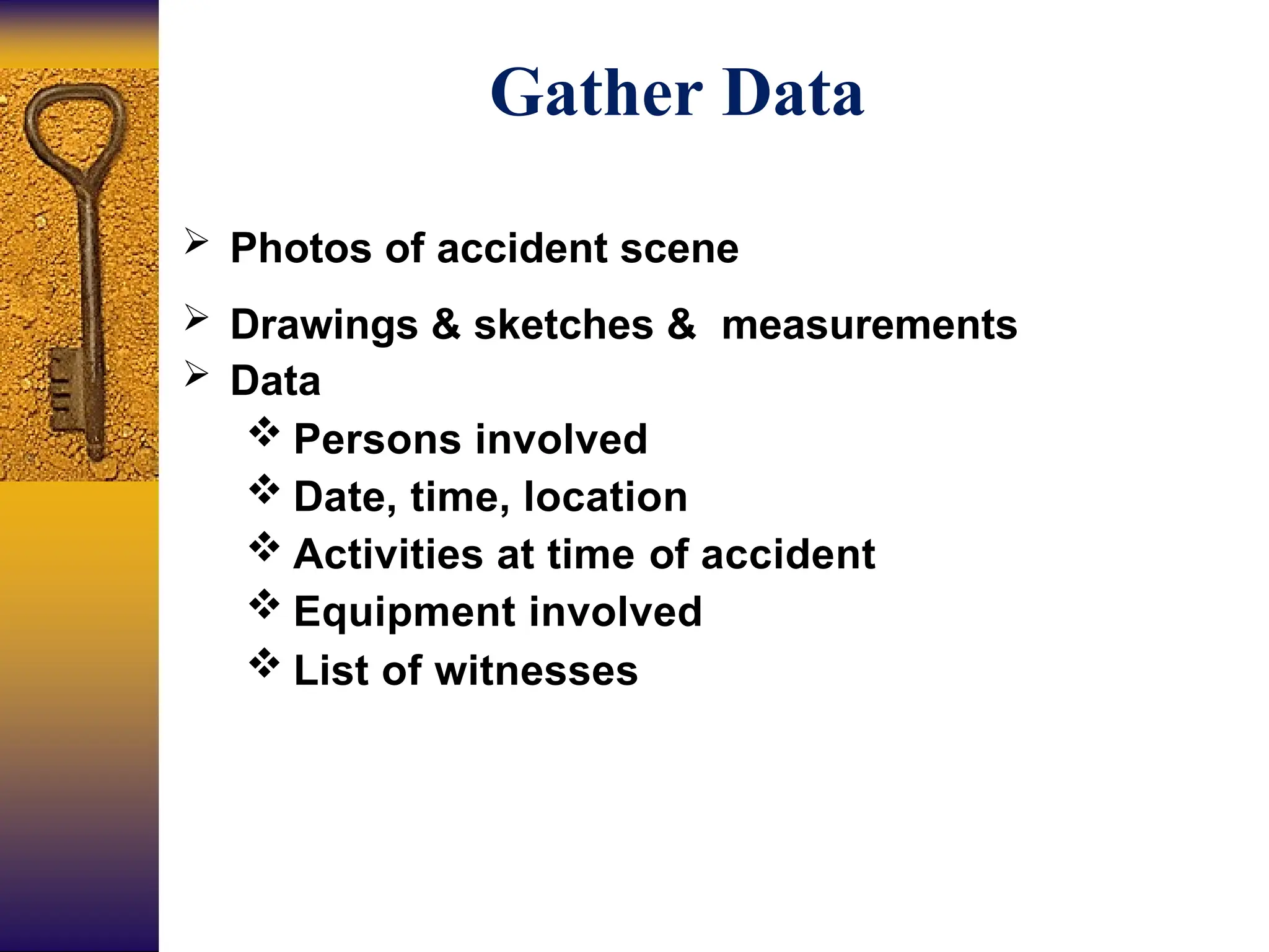 Accident Investigation .pptx SAFETY AWARENESS TRAINING | PPTX