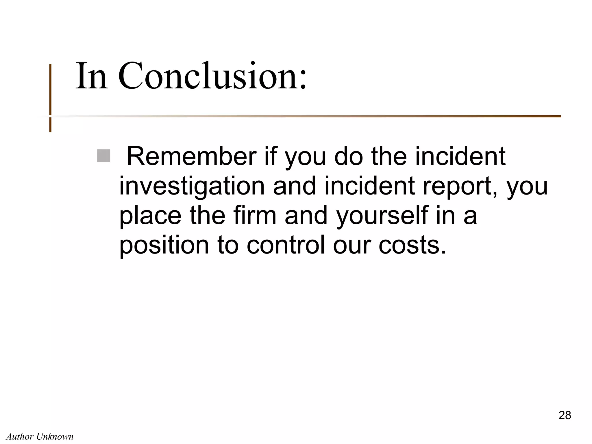 Accident Investigation (1) | PPT