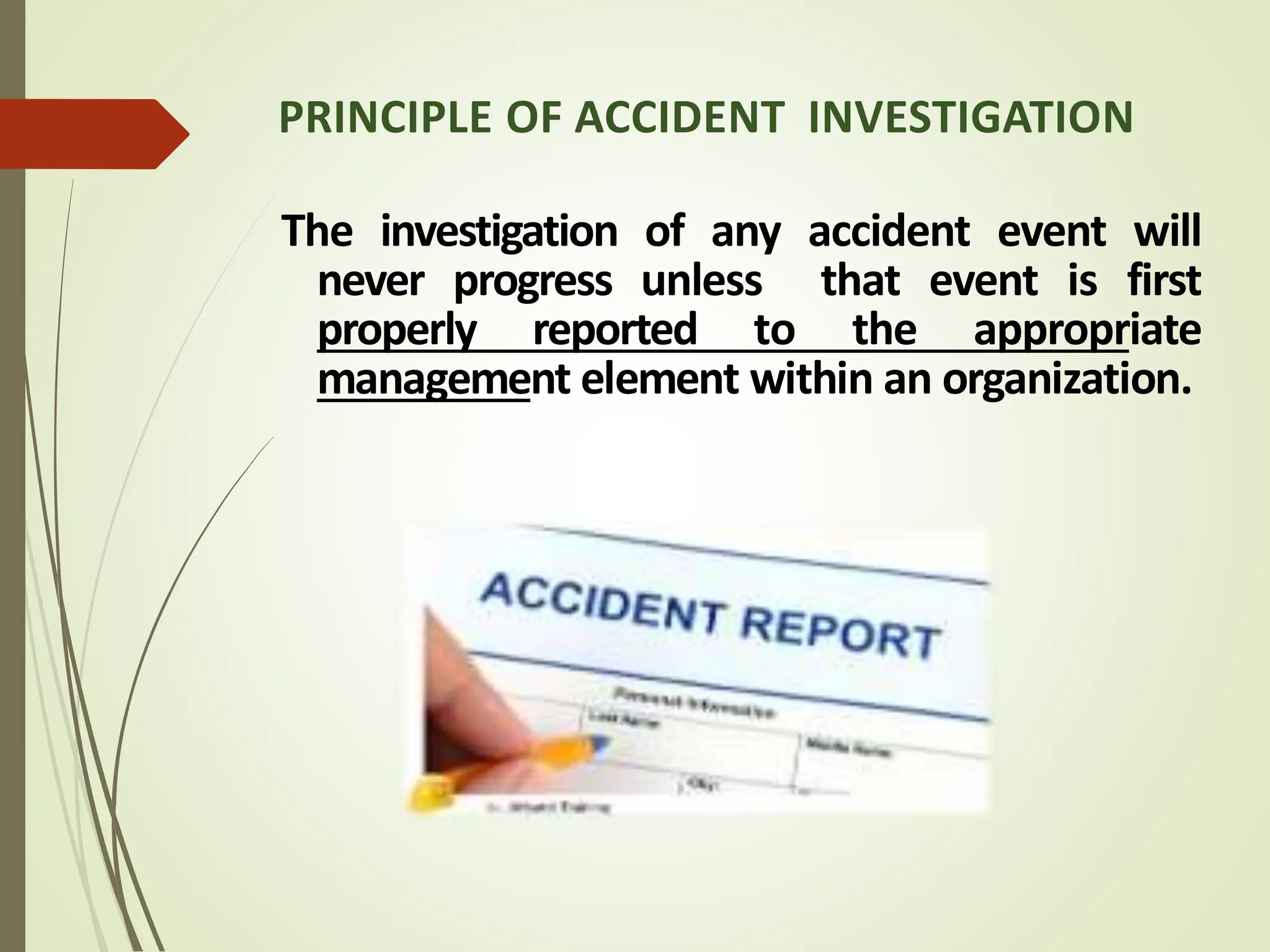Accident Investigation Training and Assessment Module | PPTX