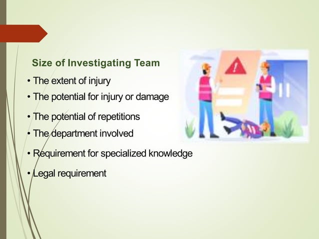 Accident Investigation Training and Assessment Module | PPTX