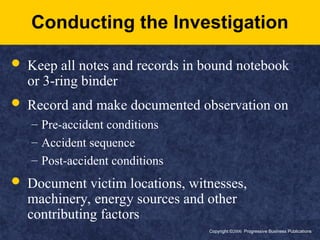 Accident Investigation power point presentation | PPT