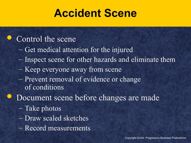 Accident Investigation power point presentation | PPT