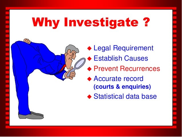 Accident investigation 3