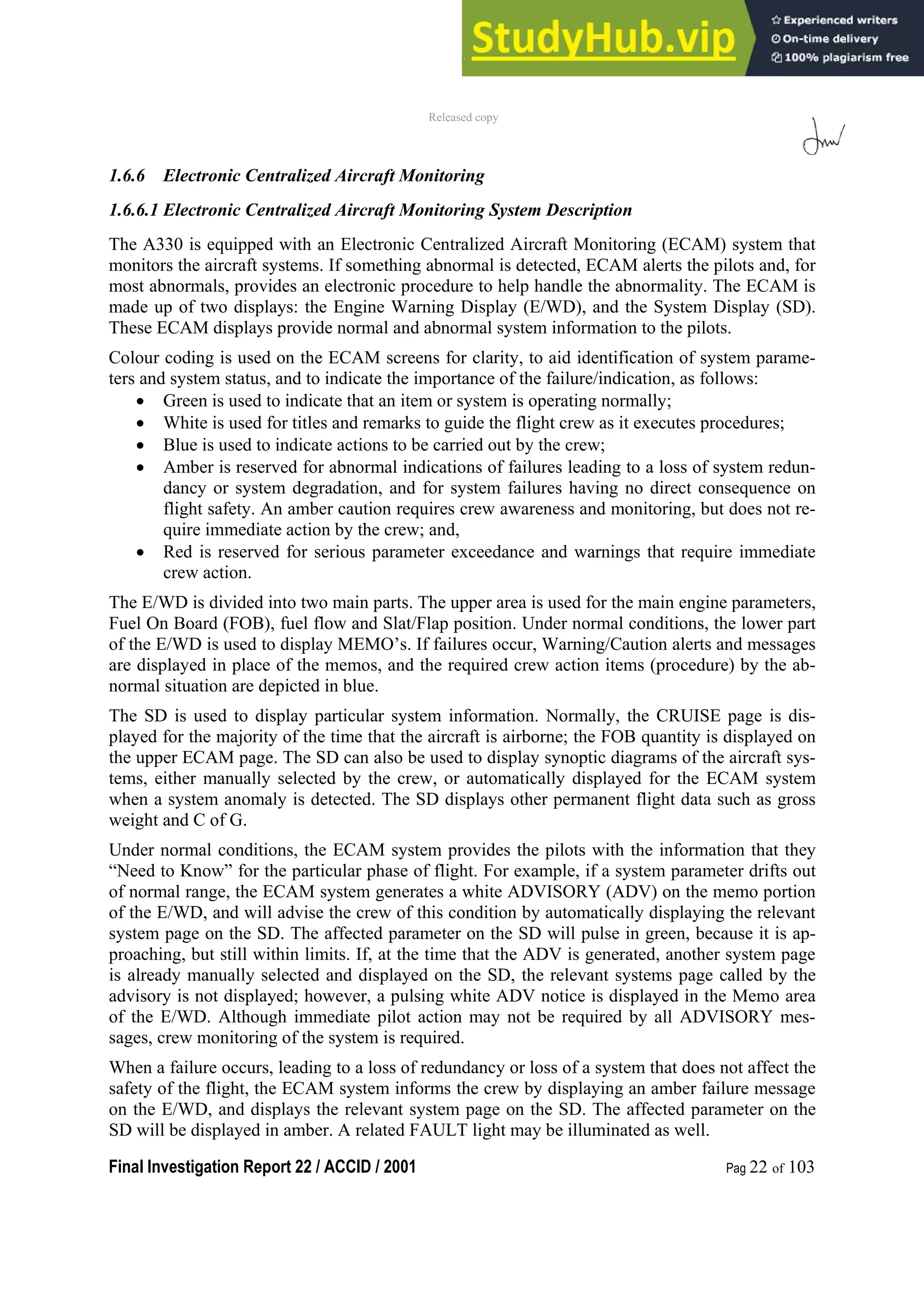 Accident Investigation Final Report Air Transat Flight 236 | PDF