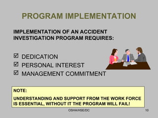 Accident investigation OSHA construction and general industry.ppt