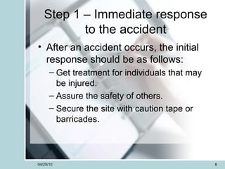 Accident Investigation Training- Safety First! | PPT