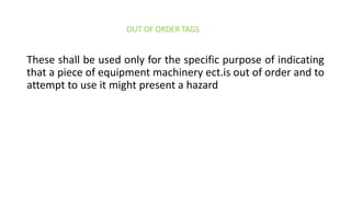 what are accident & prevention tags .pptx