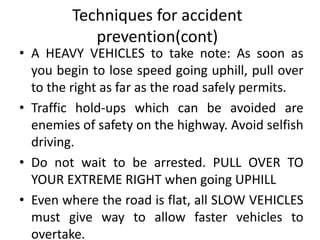 Accident_prevention_and_road_safety_The.pptx | First Aid | Injuries