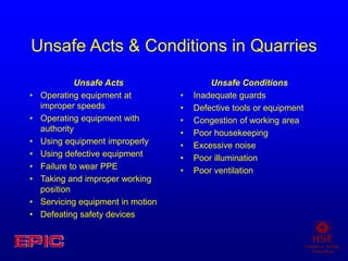 Accident prevention for Qarries.ppt