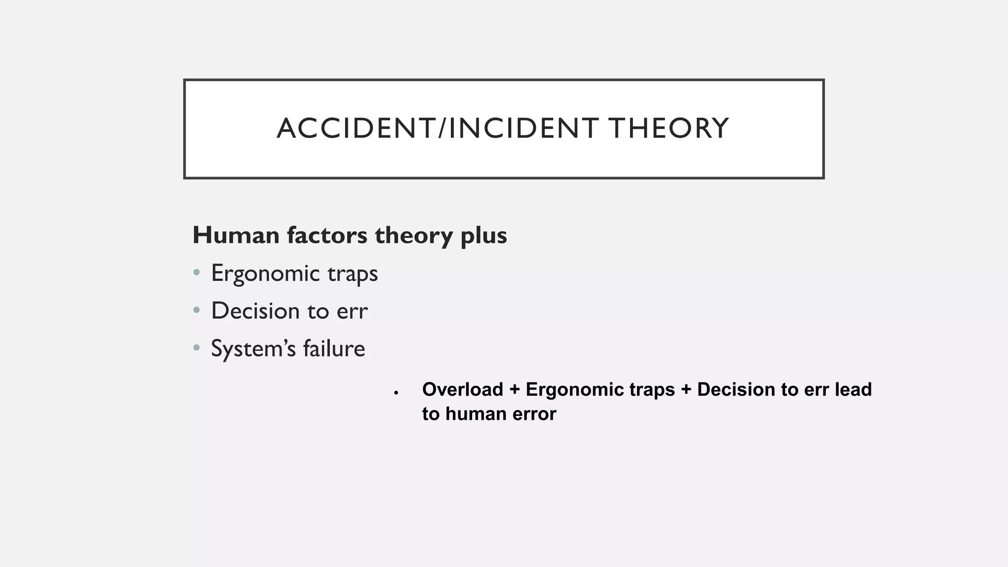 Accident prevention theories & Risk management | PDF