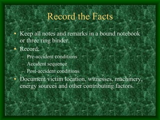 Accidentrootcauseinvestigationpresentation | PPT | Injuries | Diseases ...
