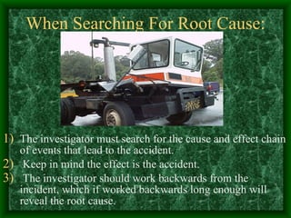 Accidentrootcauseinvestigationpresentation | PPT | Injuries | Diseases ...