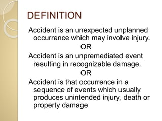 Accidents | PPT