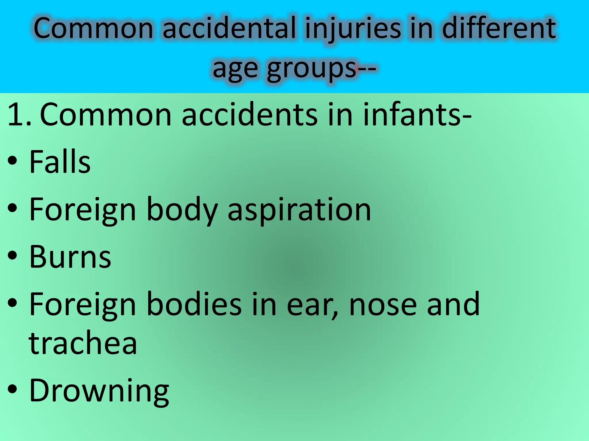 accidents child health nursing GNM .pptx
