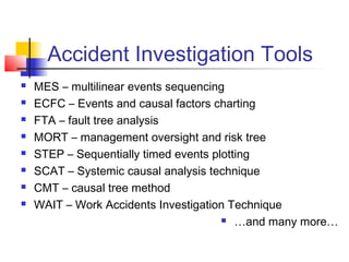 Accidents annedrummond | PPT