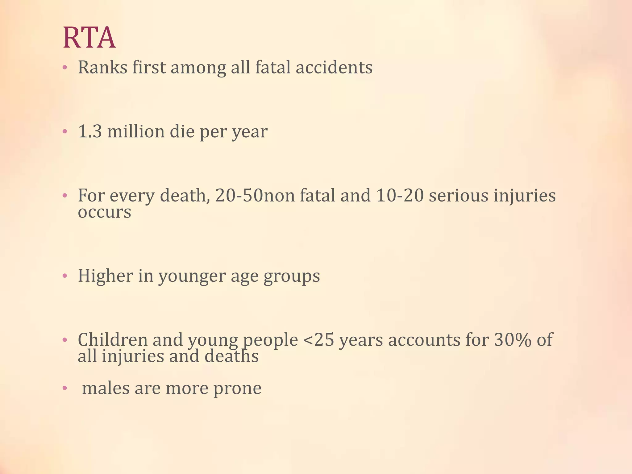 Accidents and injuries | PPTX