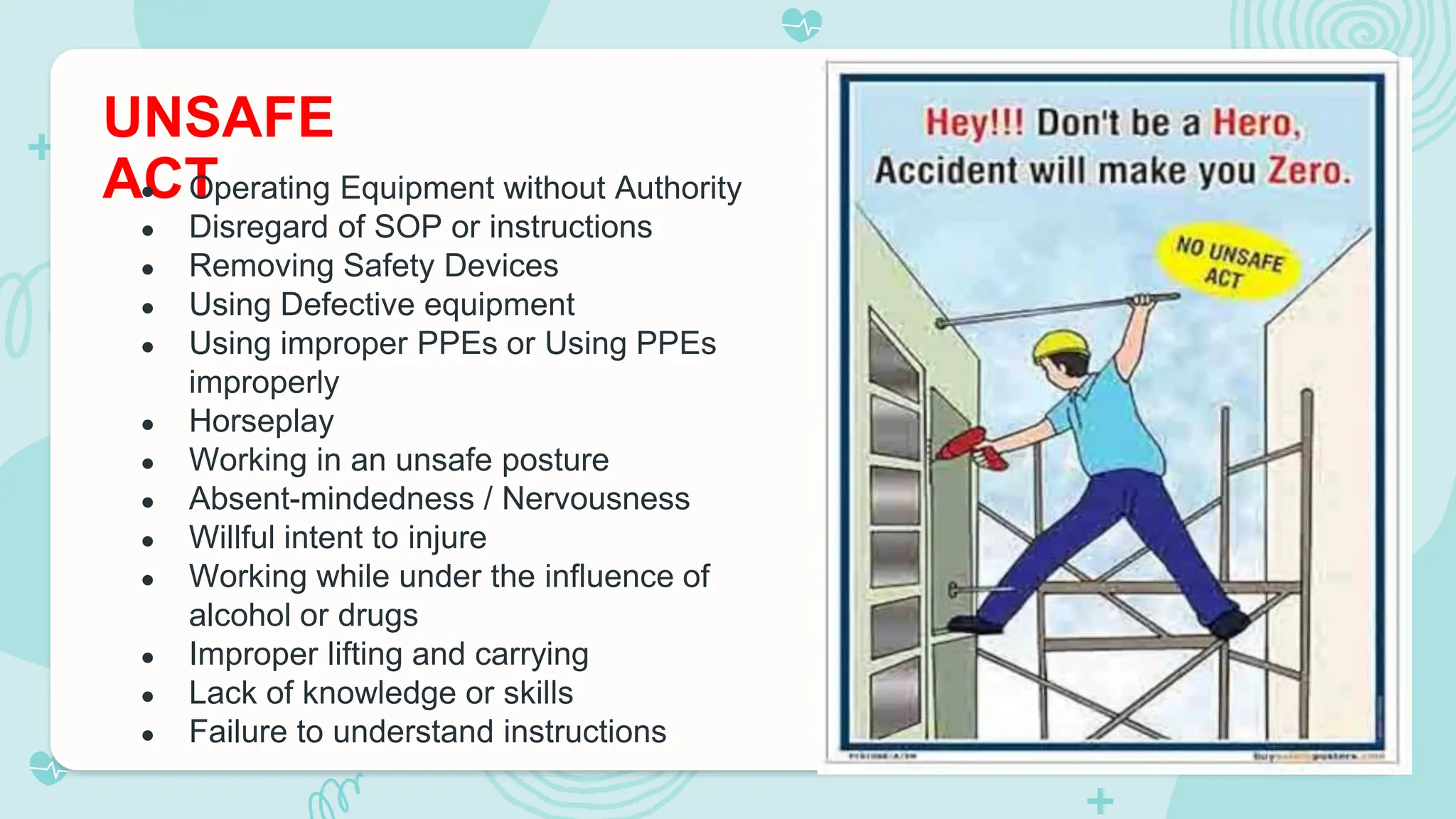 accidents awareness.pptx cause and effect | PPTX | Injuries | Diseases ...