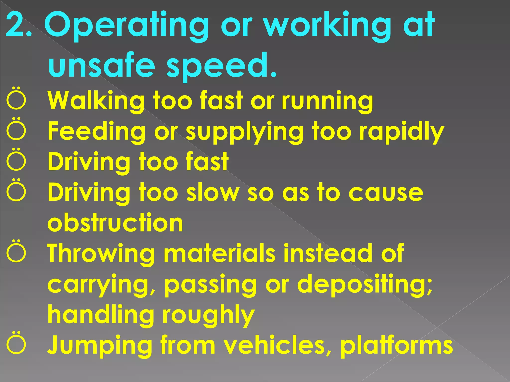 Accident sequence, human factors | PPTX