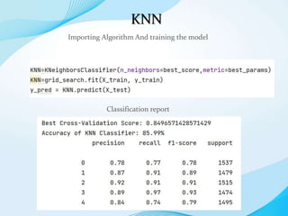 Hotspot Crime Detection Using Machine Learning | PPTX | Technology & Computing