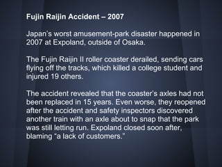 Accidents in japan | PDF
