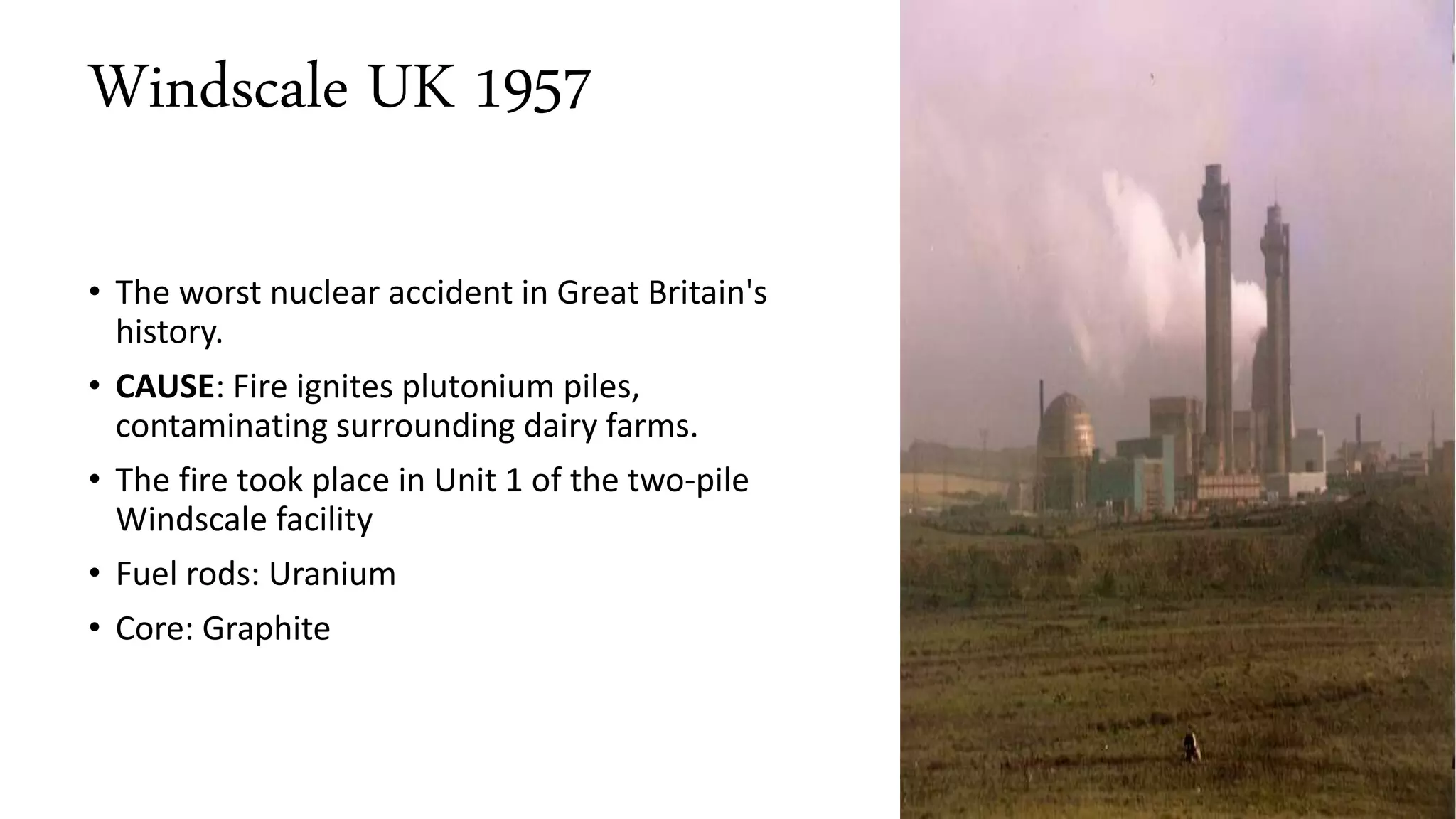 Accidents in nuclear power plants | PPTX