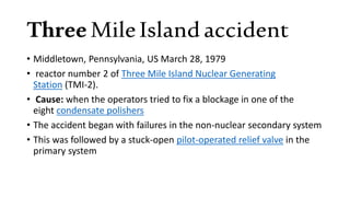 Accidents in nuclear power plants | PPTX