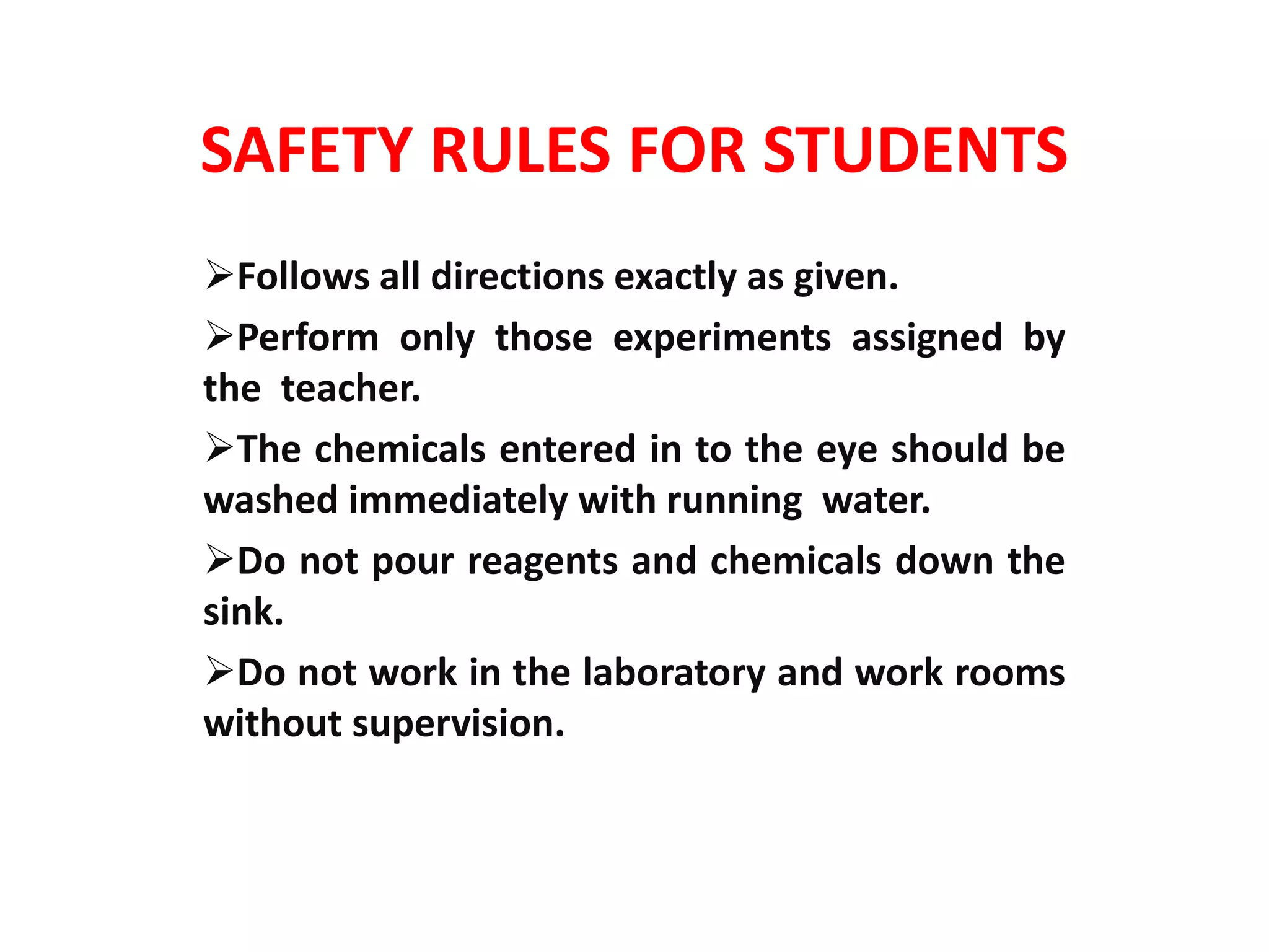 Accidents in sience lab | PPT