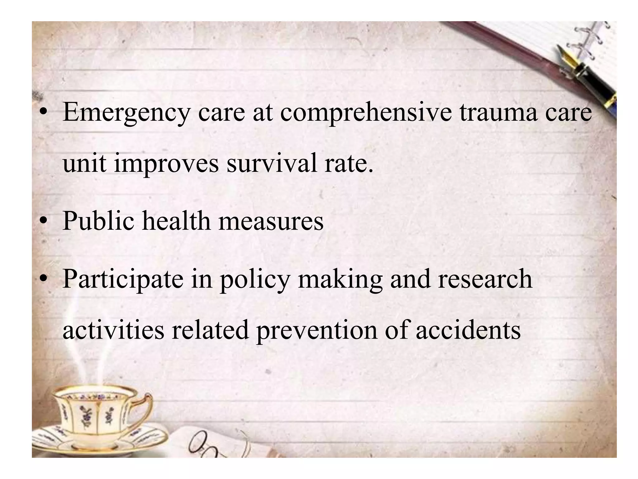 Accidents In Children | PPTX