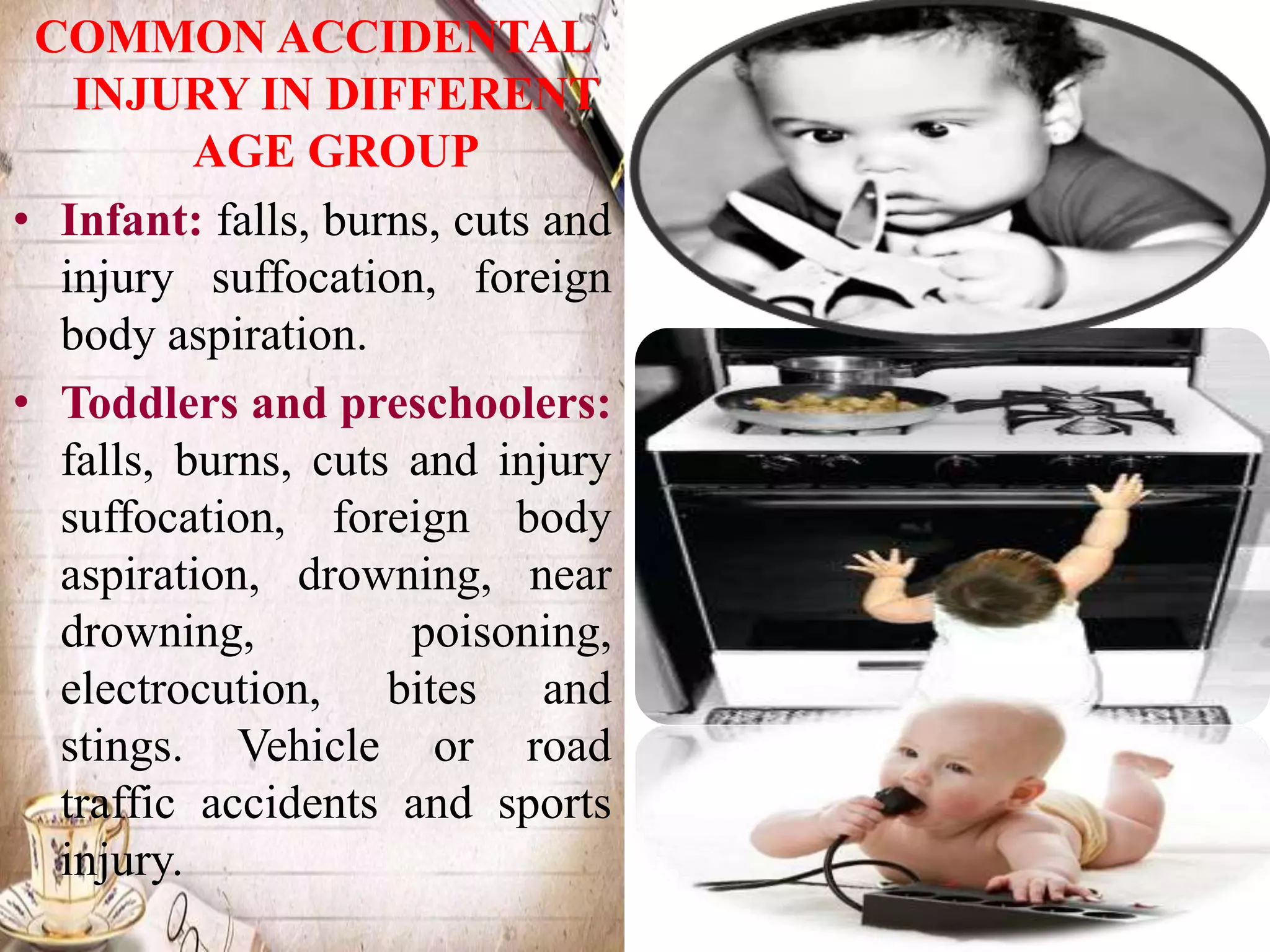 Accidents In Children | PPTX