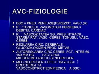 Accident vascular cerebral curs nr 2 | PPT