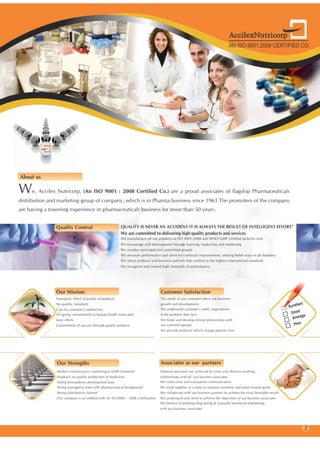 Accilex nutricorp | PDF