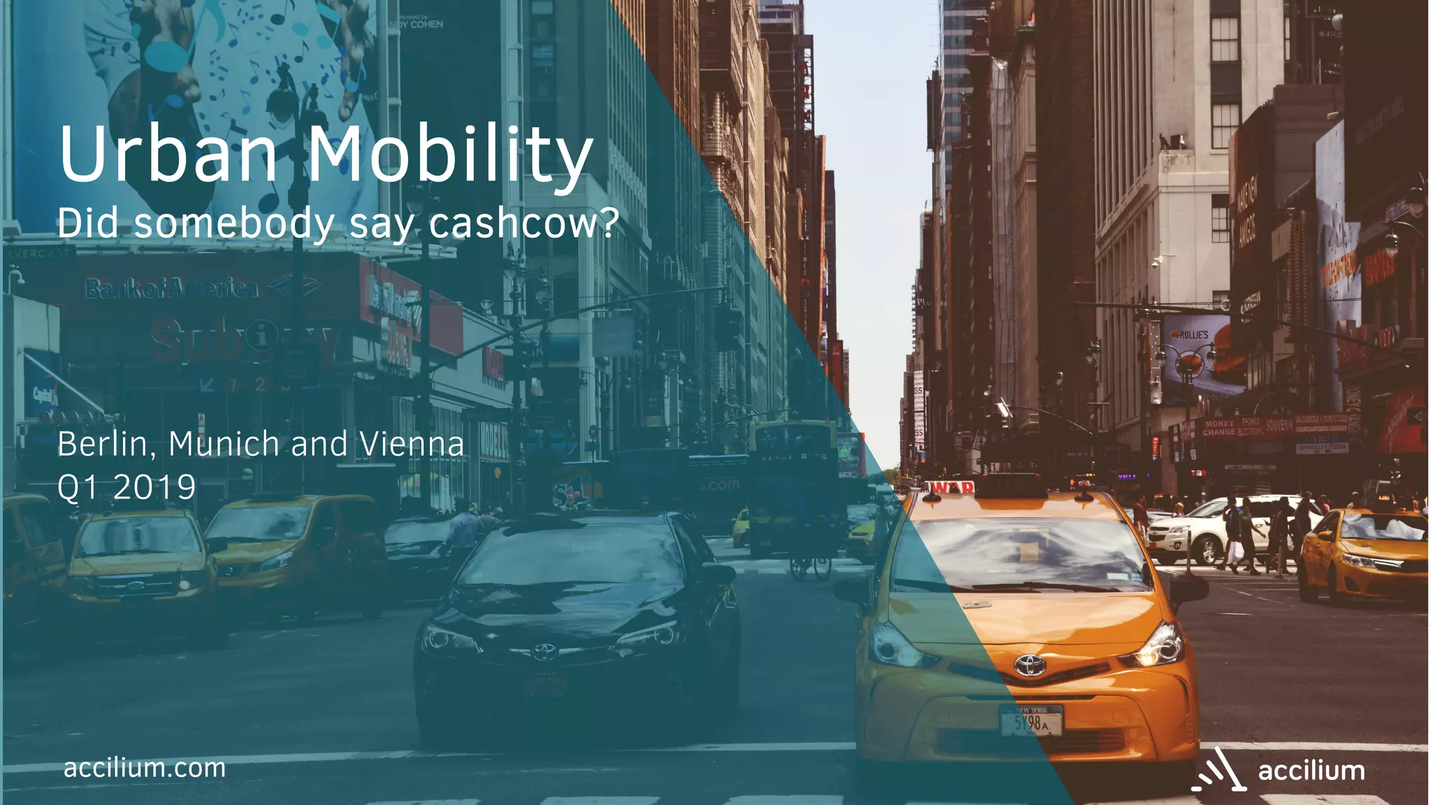 Urban Mobility- New business models and shared mobility concepts | PPT