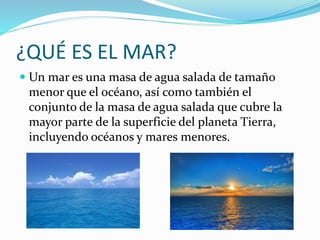 Acción geológica del mar . | PPTX
