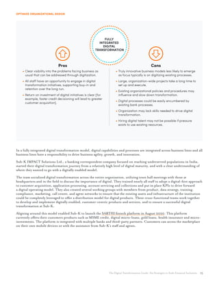 The digital transformation guide: Six strategies to scale financial ...