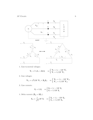 Ac circuits | PDF