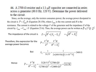 Ac circuits | PPTX