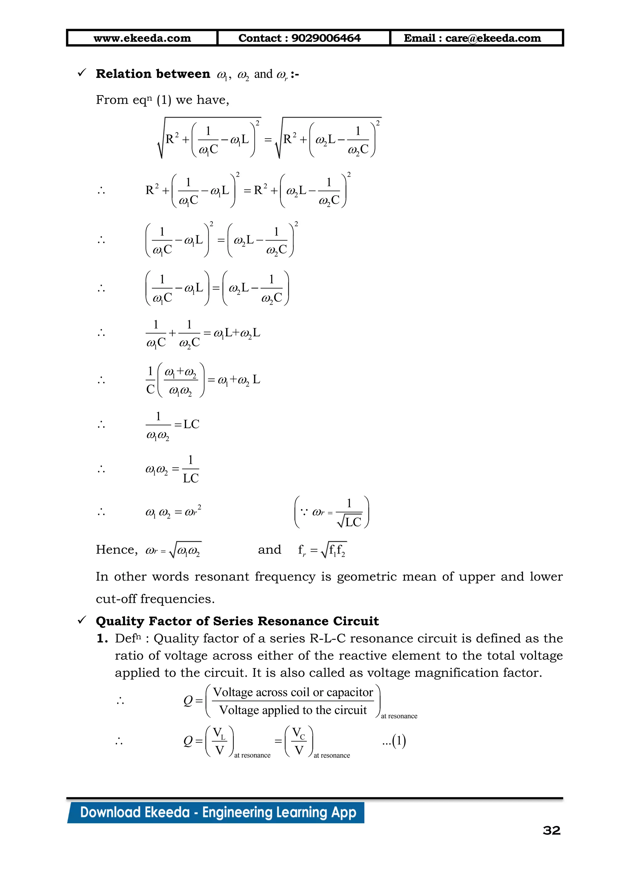 Ac circuits | PDF
