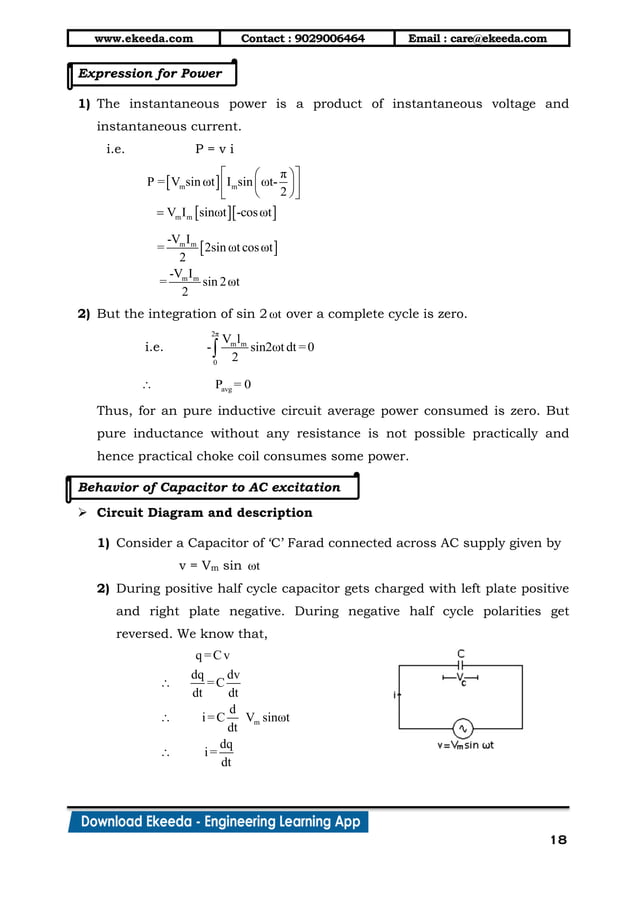 Ac circuits | PDF