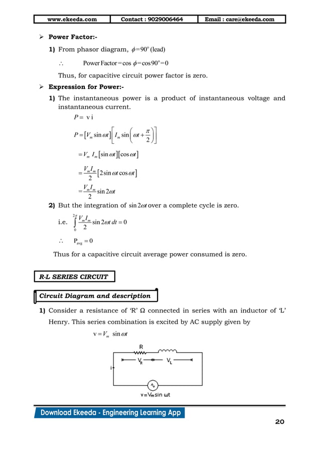 Ac circuits | PDF
