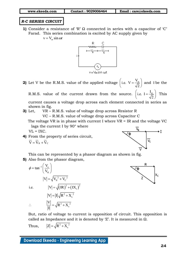 Ac circuits | PDF