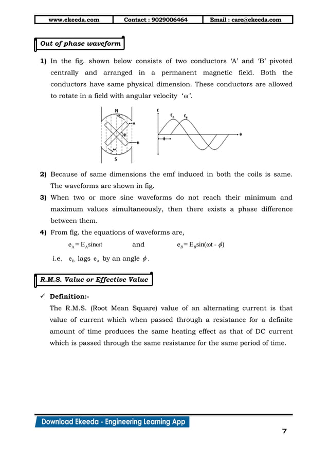 Ac circuits | PDF