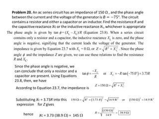 Ac circuits 15 april 2013(1) | PPTX