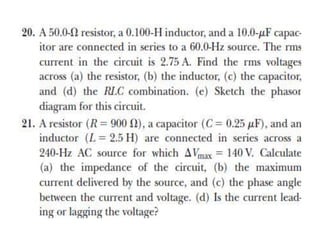 Ac circuits 15 april 2013(1) | PPTX