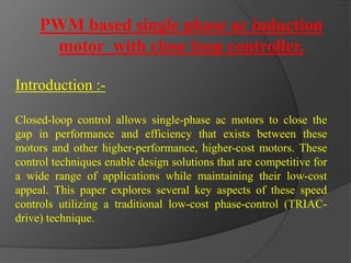 Ac closed loop | PPT