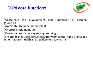 ACCM Governance Structure | PPT | Non-Profit Organizations | Industries
