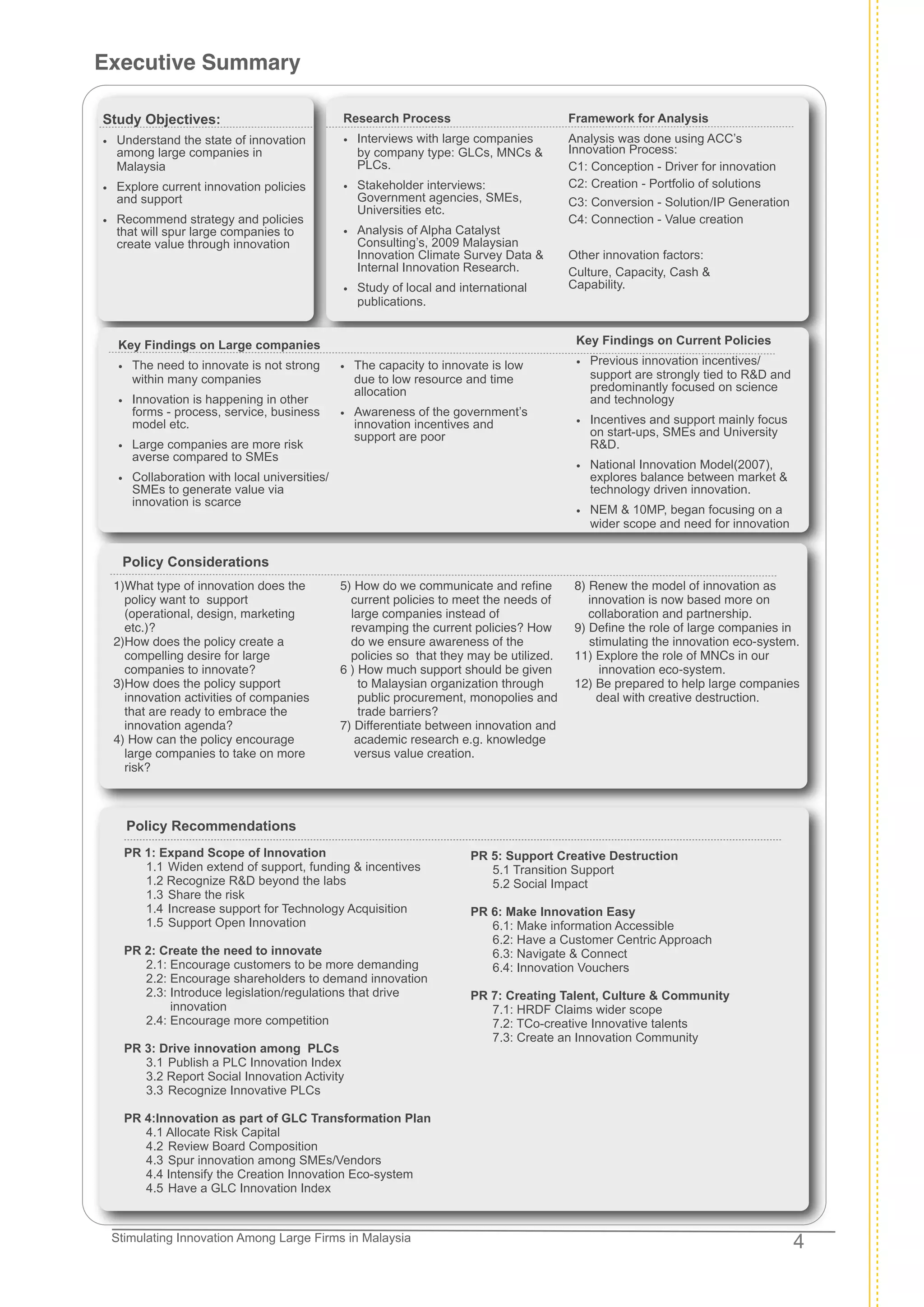 Alpha Catalyst Consulting: National innovation Strategy Recommendations for large companies in ...