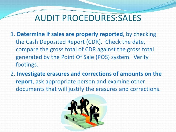 Sales Audit, Sales Cycle, Collection Cycle, Audit sales