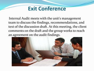 Audit Process, Planning,Field work,Audit report,Audit follow up,Audit ...