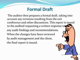 Audit Process, Planning,Field work,Audit report,Audit follow up,Audit ...