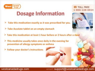 Accolate for asthma attack | PPT